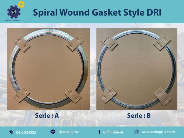 ความแตกต่างของ Spiral Wound Gasket - Sealingrus.co.th